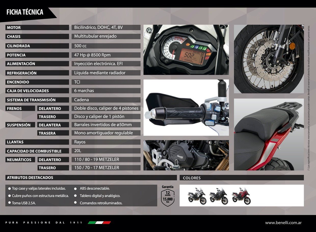 Benelli TRK 502 y TRX502X - Las renovadas trail italianas llegaron al país