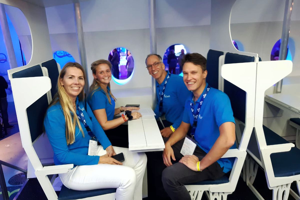 FLYING-V - El prototipo del futuro de KLM y TU Delft levanta vuelo ...