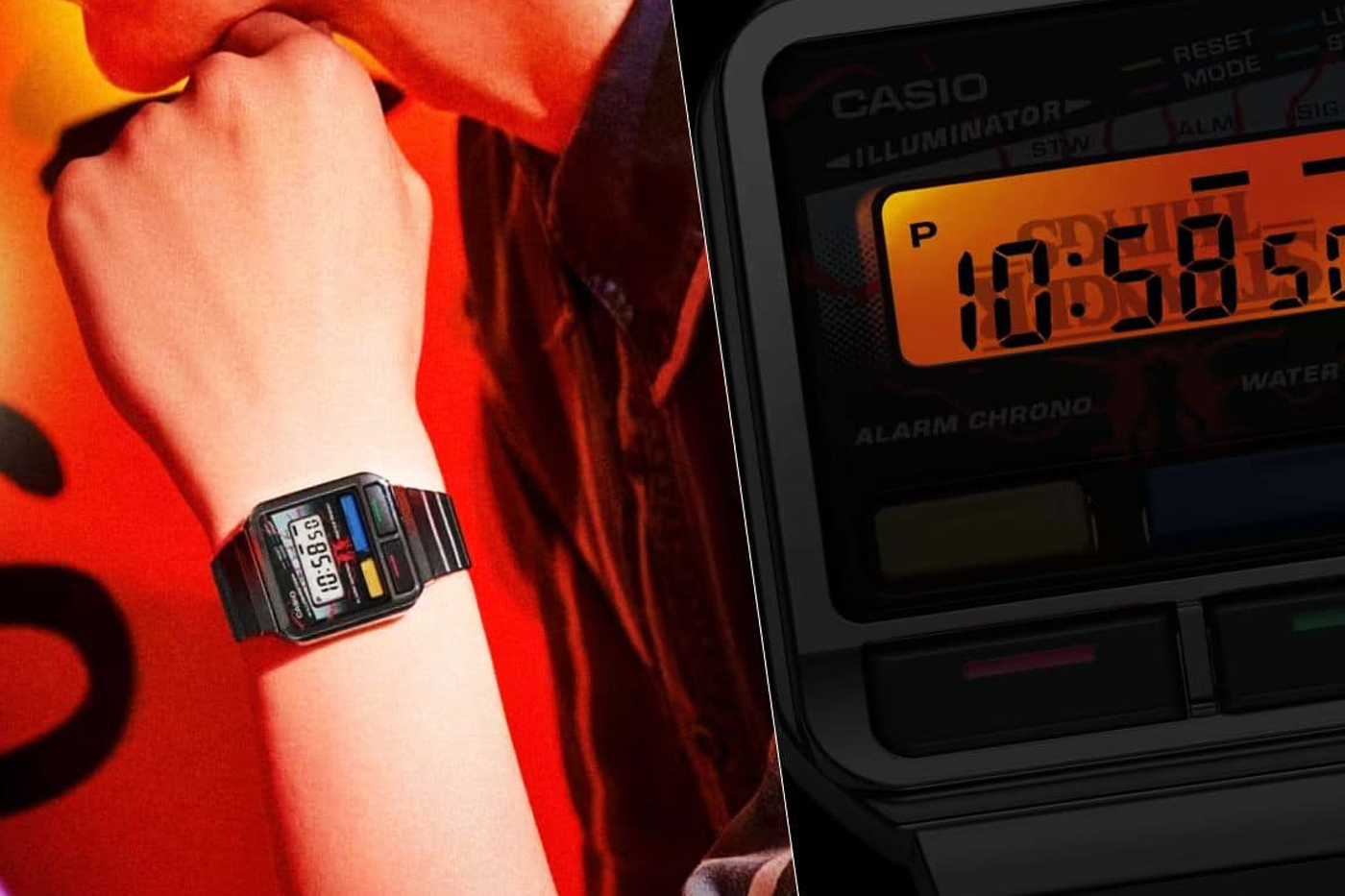 Reviví los 80 con el nuevo Casio inspirado en la serie "Stranger Things"
